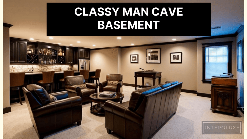 10 Classy Man Cave Basement Ideas (Gentlemen Only!) – Interoluxe
