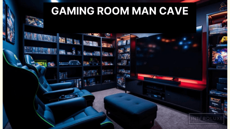 10 Gaming Room Man Cave Ideas (Level Up Your Space!)
