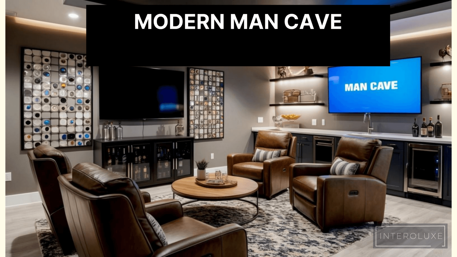 10 Modern Man Cave Must-Haves (Ultimate Bachelor Goals)