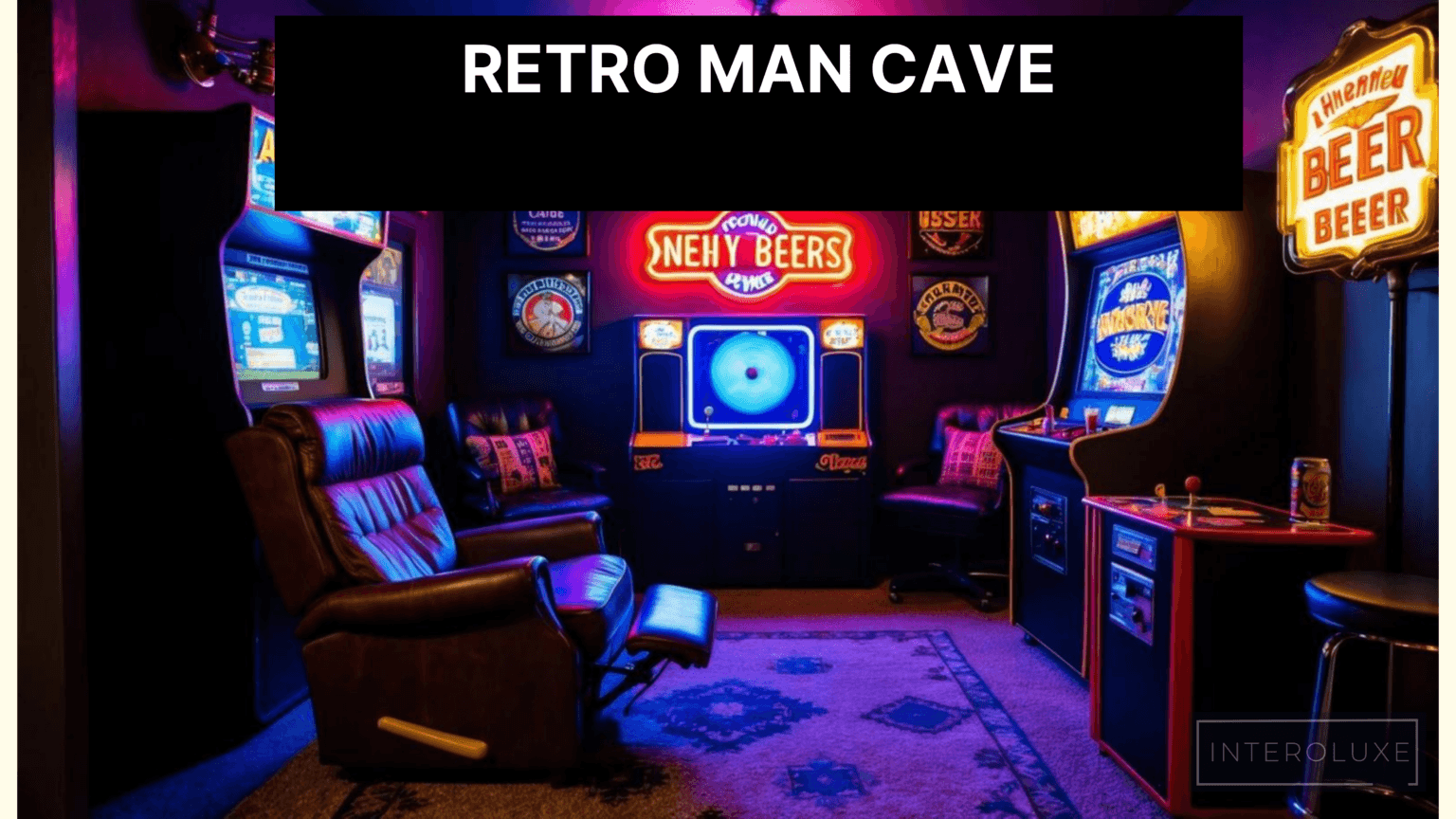 10 Retro Man Cave Ideas (That Scream Vintage Cool)