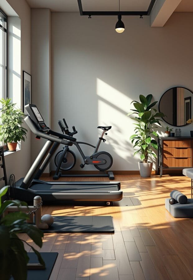 7 Essential Tips For The Perfect Basement Home Gym Layout (Get Fit At Home)