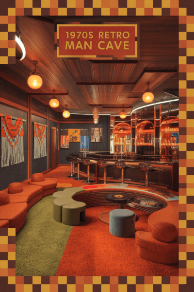 How To Create The Ultimate 1970s Retro Man Cave