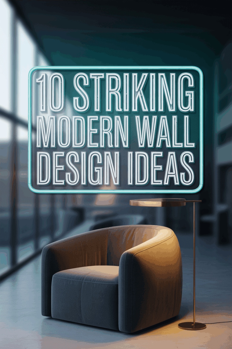 10 Striking Ideas To Transform Your Space With Modern Wall Design